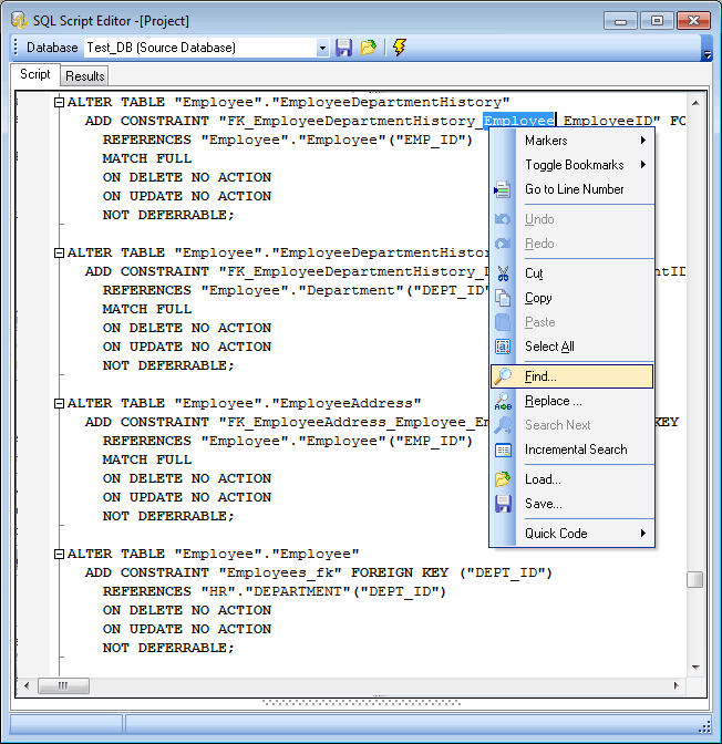 Db Comparer For Postgresql Sqlmanager